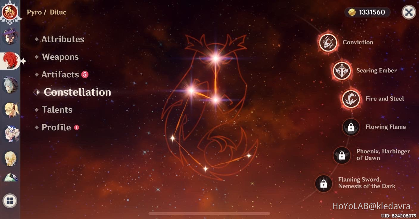 Diluc help Genshin Impact | HoYoLAB