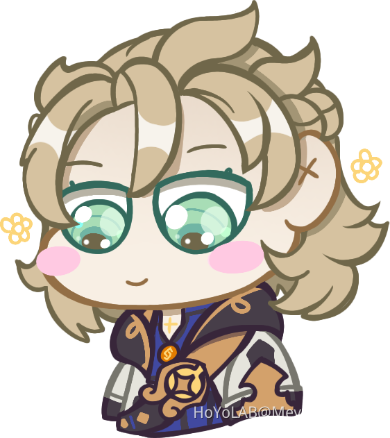 Albedo stickers | Genshin Impact | HoYoLAB