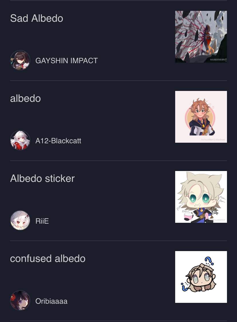 Ongoing sticker contest Genshin Impact | HoYoLAB