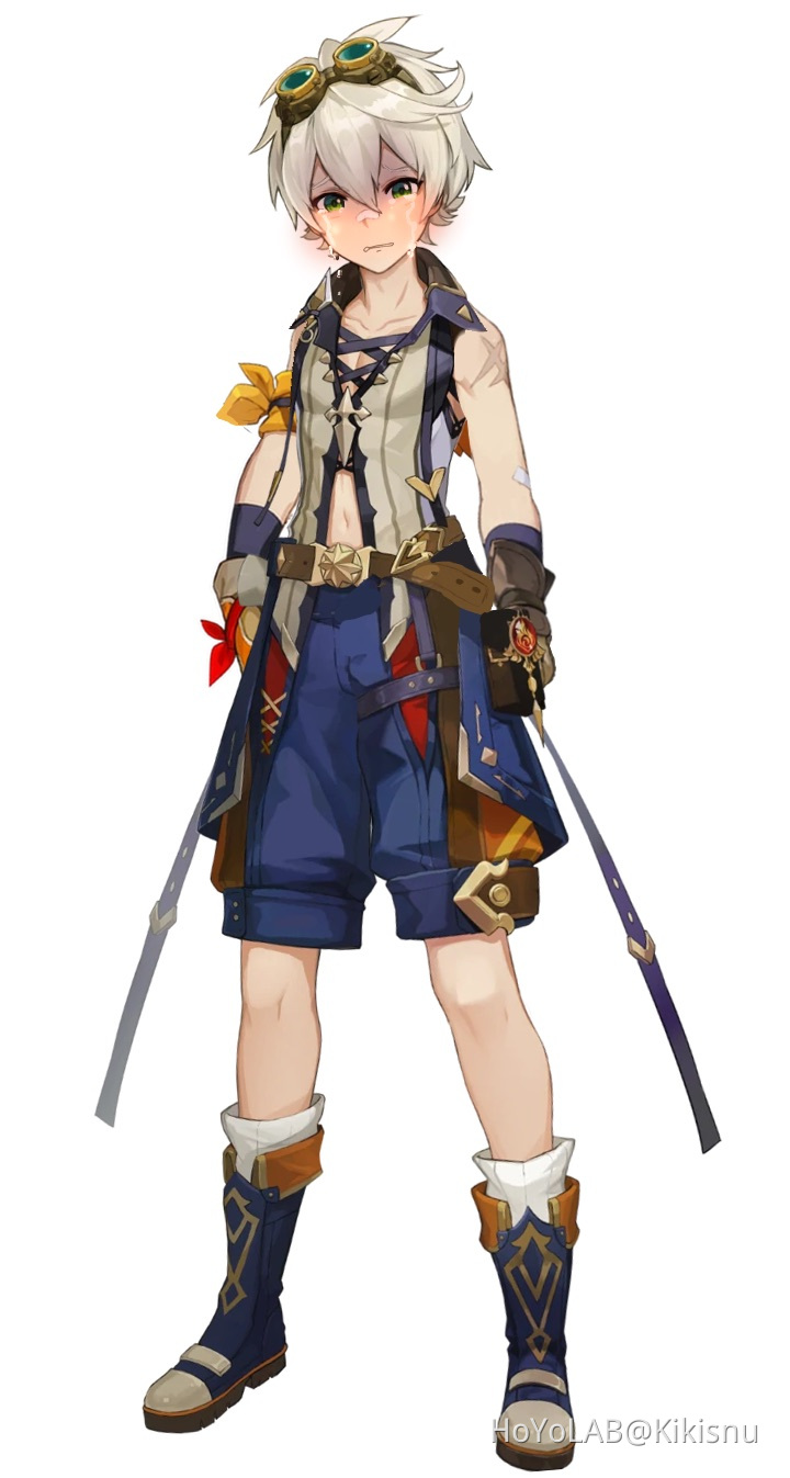 Bennett visual novel sprites | Genshin Impact | HoYoLAB