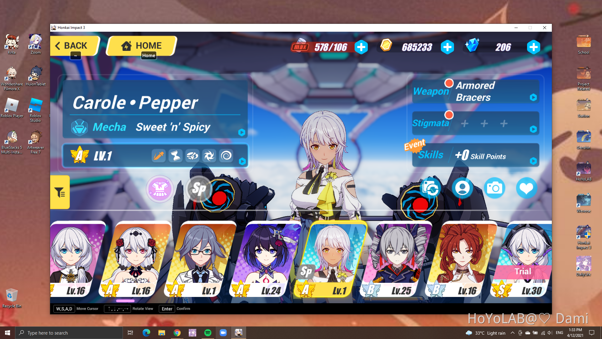 carole. Honkai Impact 3rd | HoYoLAB