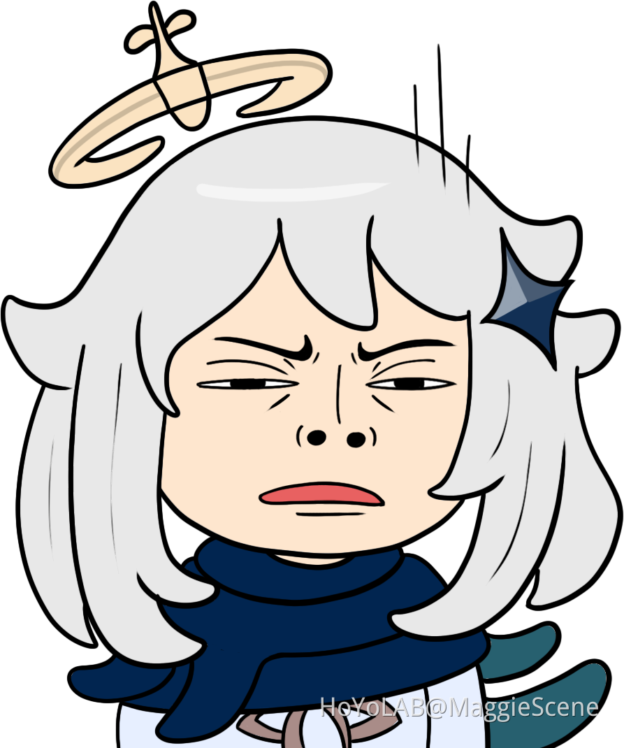 Paimon after seeing every Genshin characters' doujin Genshin Impact ...