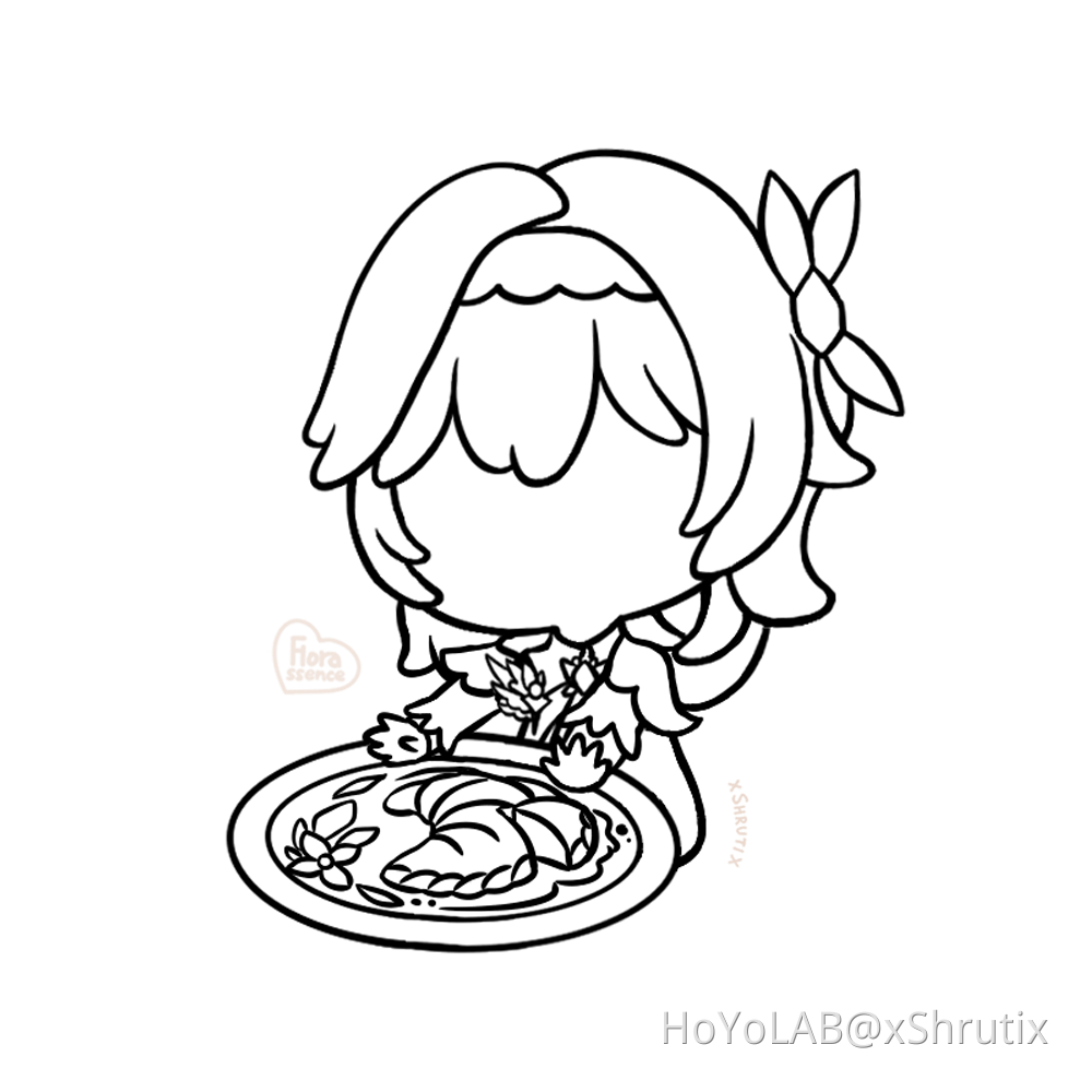Eula enjoying Stormcrest Pie - miHoYo Player Community