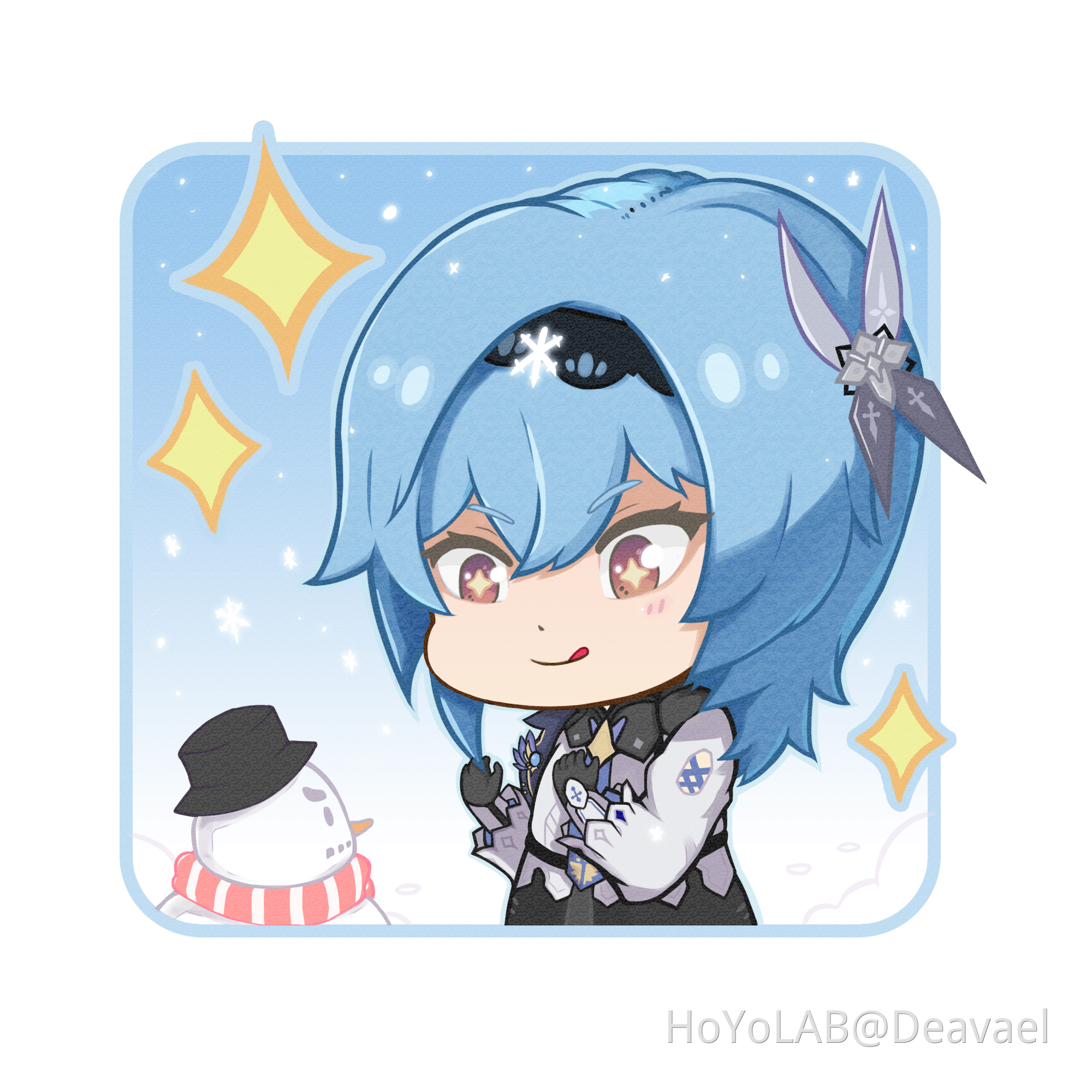 Eula Sticker Contest ♥️ Genshin Impact | HoYoLAB