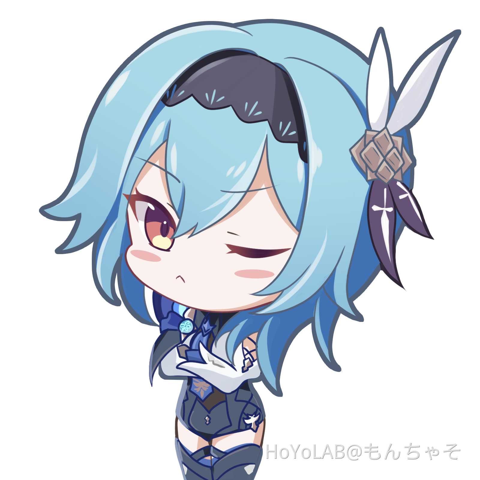 Eula Sticker (4/4） Genshin Impact | HoYoLAB