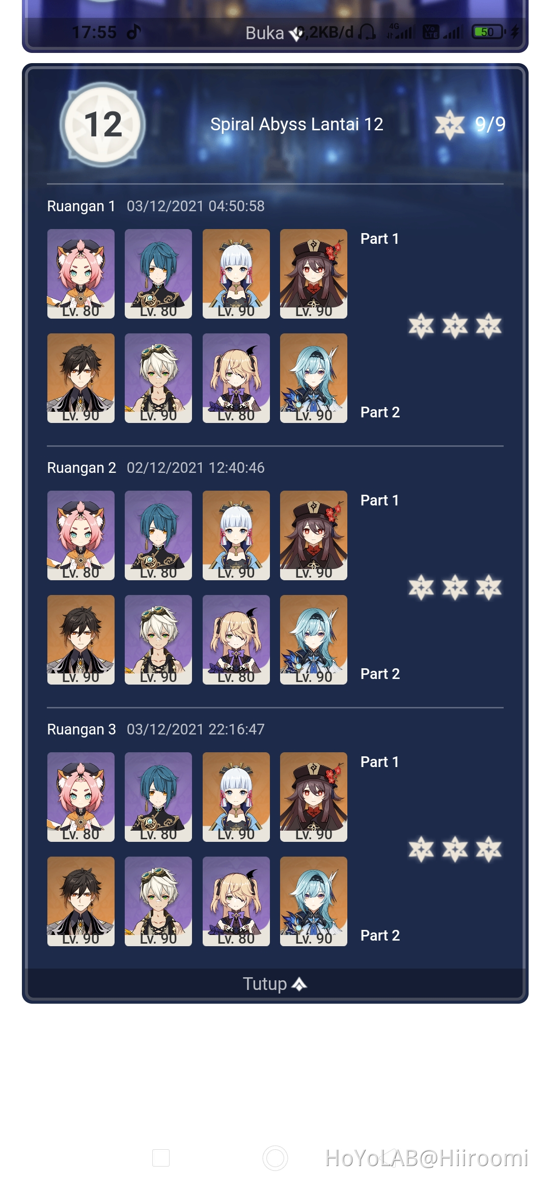 Keluh kesah spirall abyss mobile player Genshin Impact | HoYoLAB