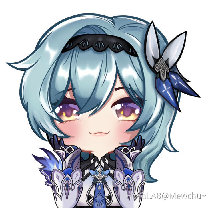 Eula Sticker 1- Genshin Impact | HoYoLAB
