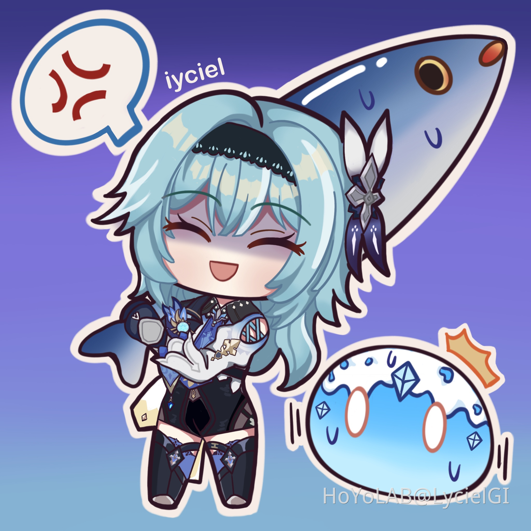 Eula Fish Bonk Genshin Impact | HoYoLAB