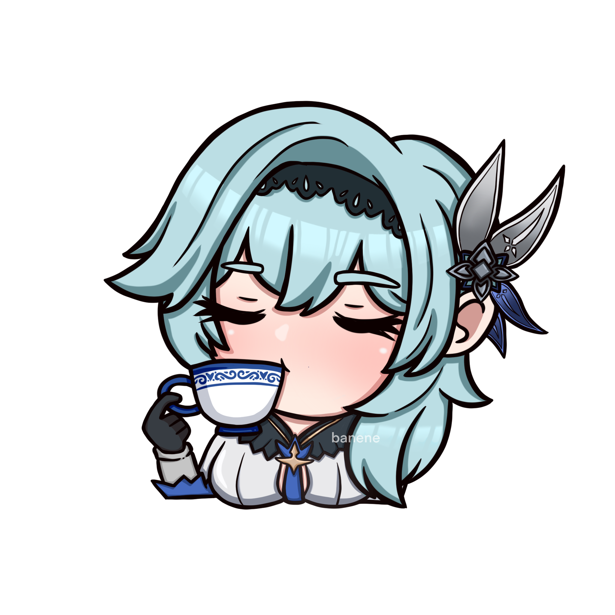 Eula Sticker Contest - Eula Emote Genshin Impact | HoYoLAB