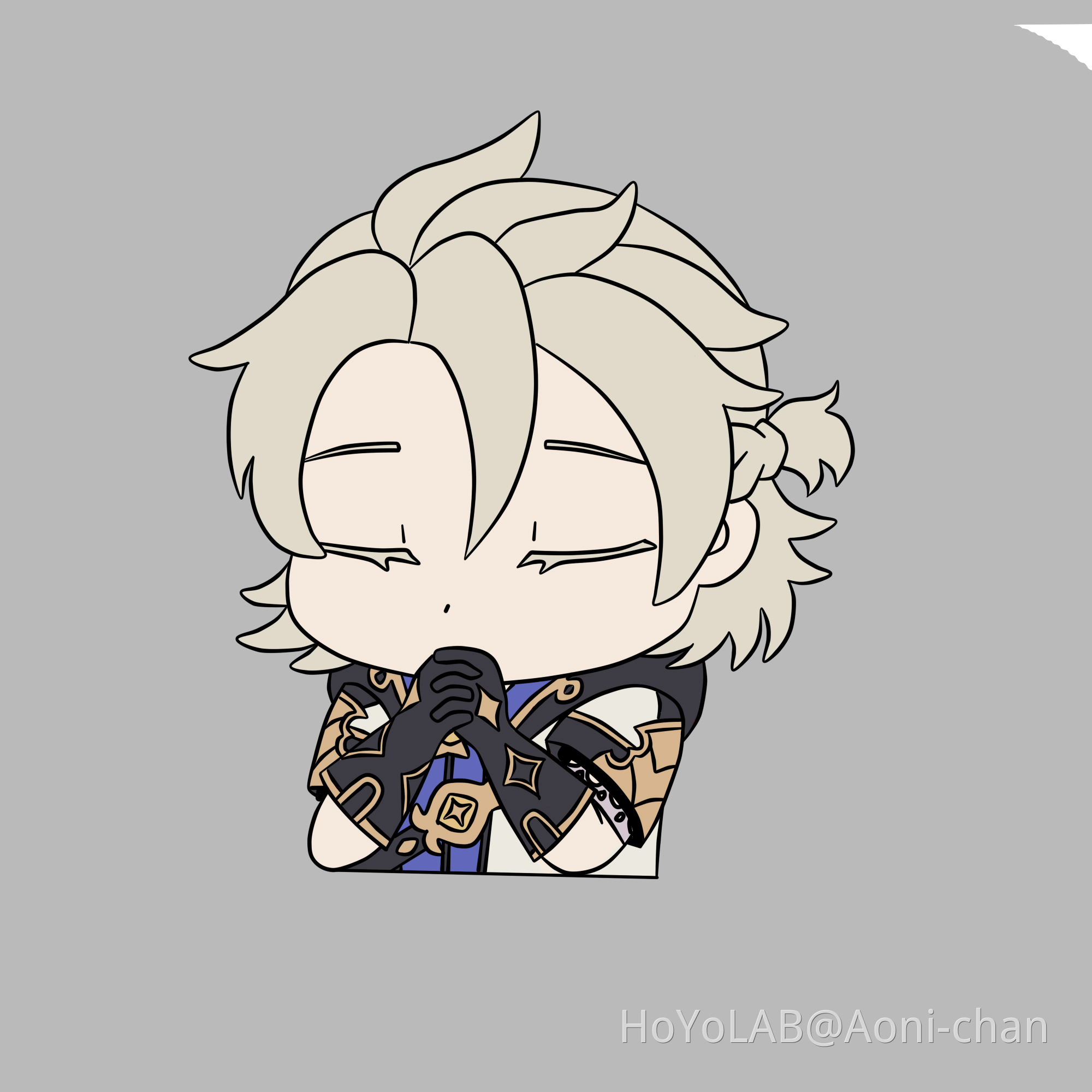 Albedo Wish Emote | Genshin Impact | HoYoLAB