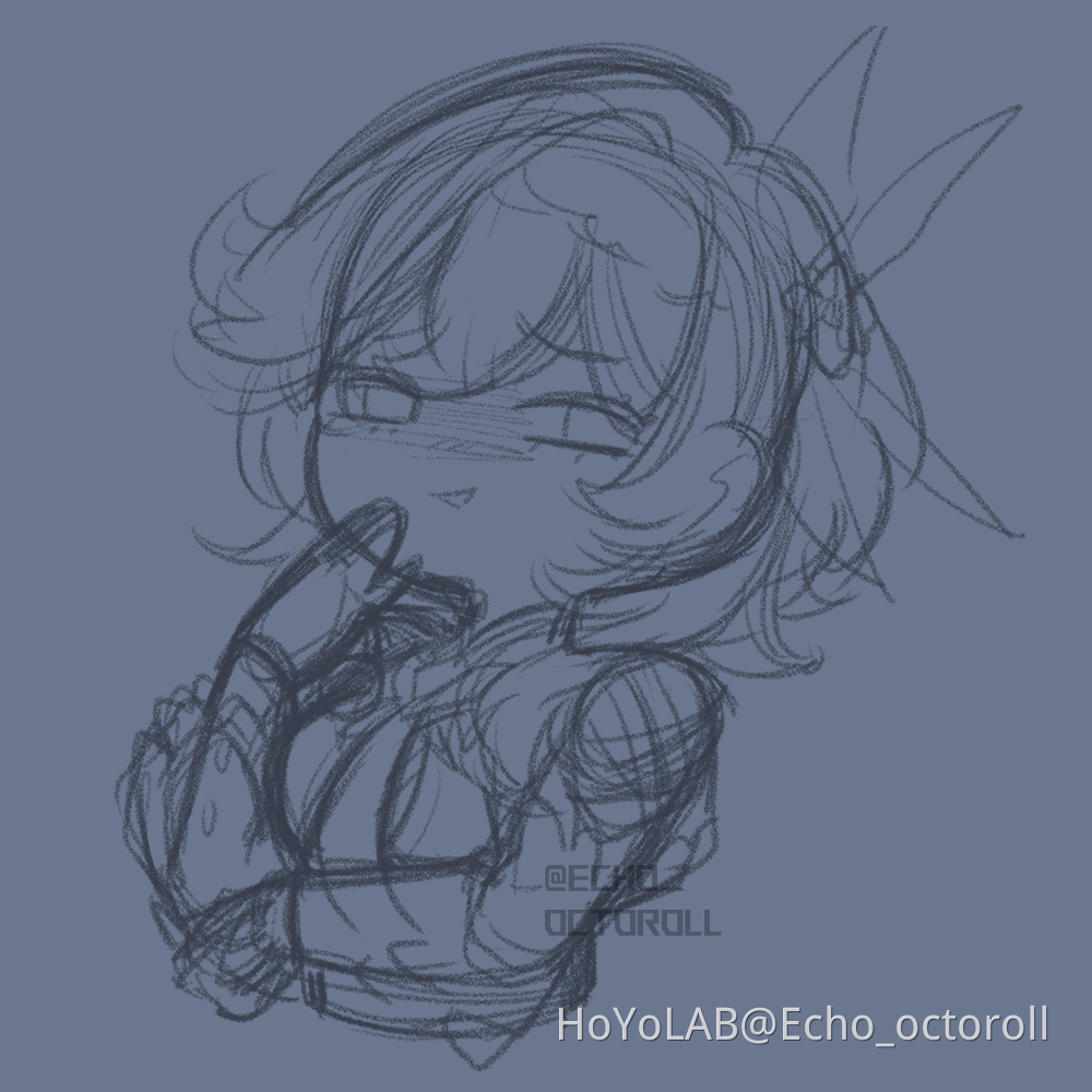 Smug Eula chibi sticker - HoYoverse Player Community
