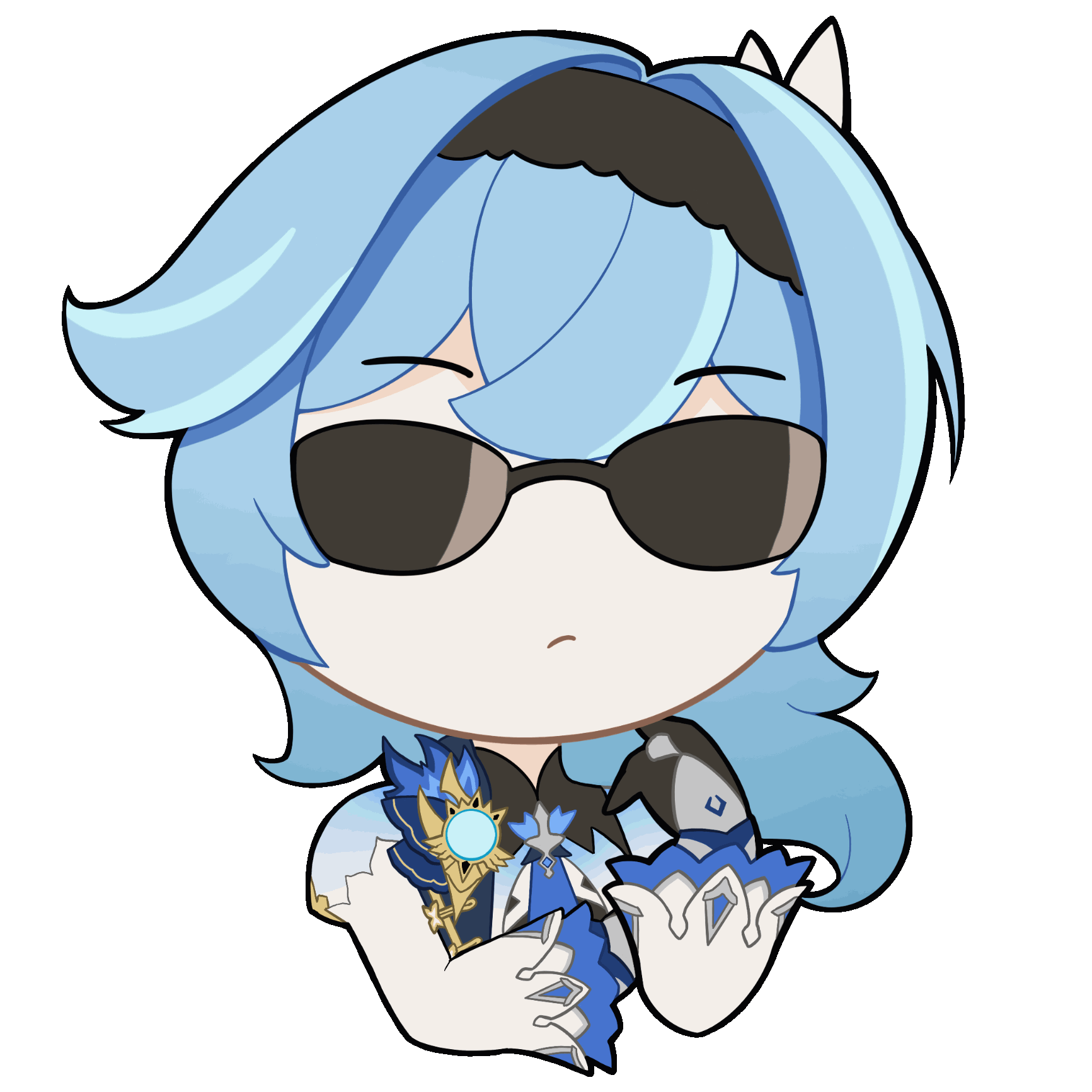 Don’t you know who I am? (Eula sticker) Genshin Impact | HoYoLAB