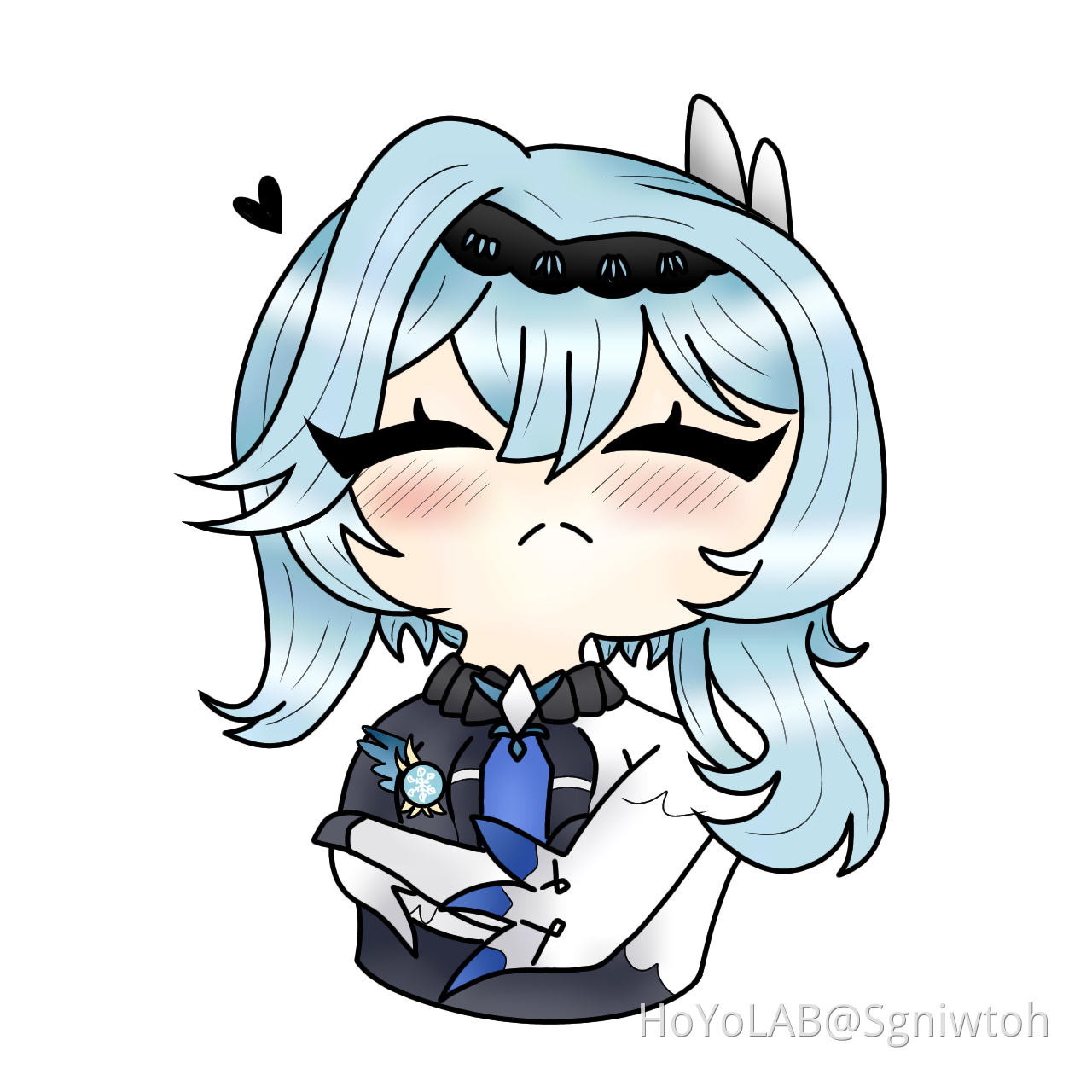 Eula tsundere blush Genshin Impact | HoYoLAB