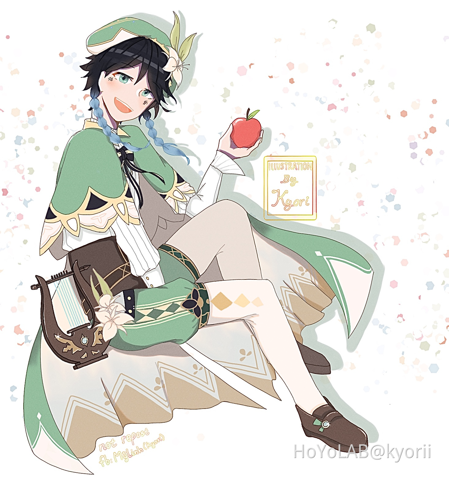 venti the drunker🍃🍾 | Genshin Impact | HoYoLAB