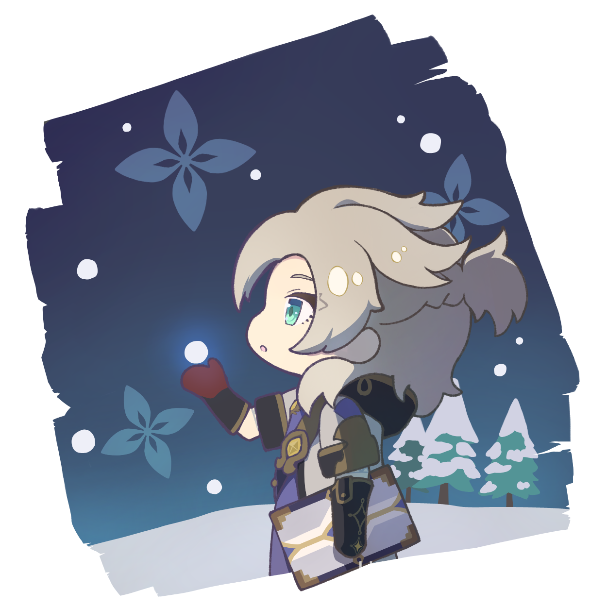 Albedo - Snow day Genshin Impact | HoYoLAB