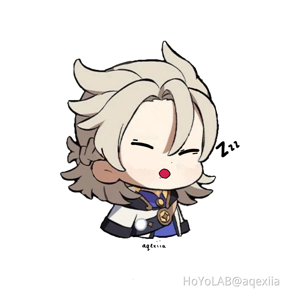 sleepy albedo for albedo emoji competition ! Good look to everyone who ...