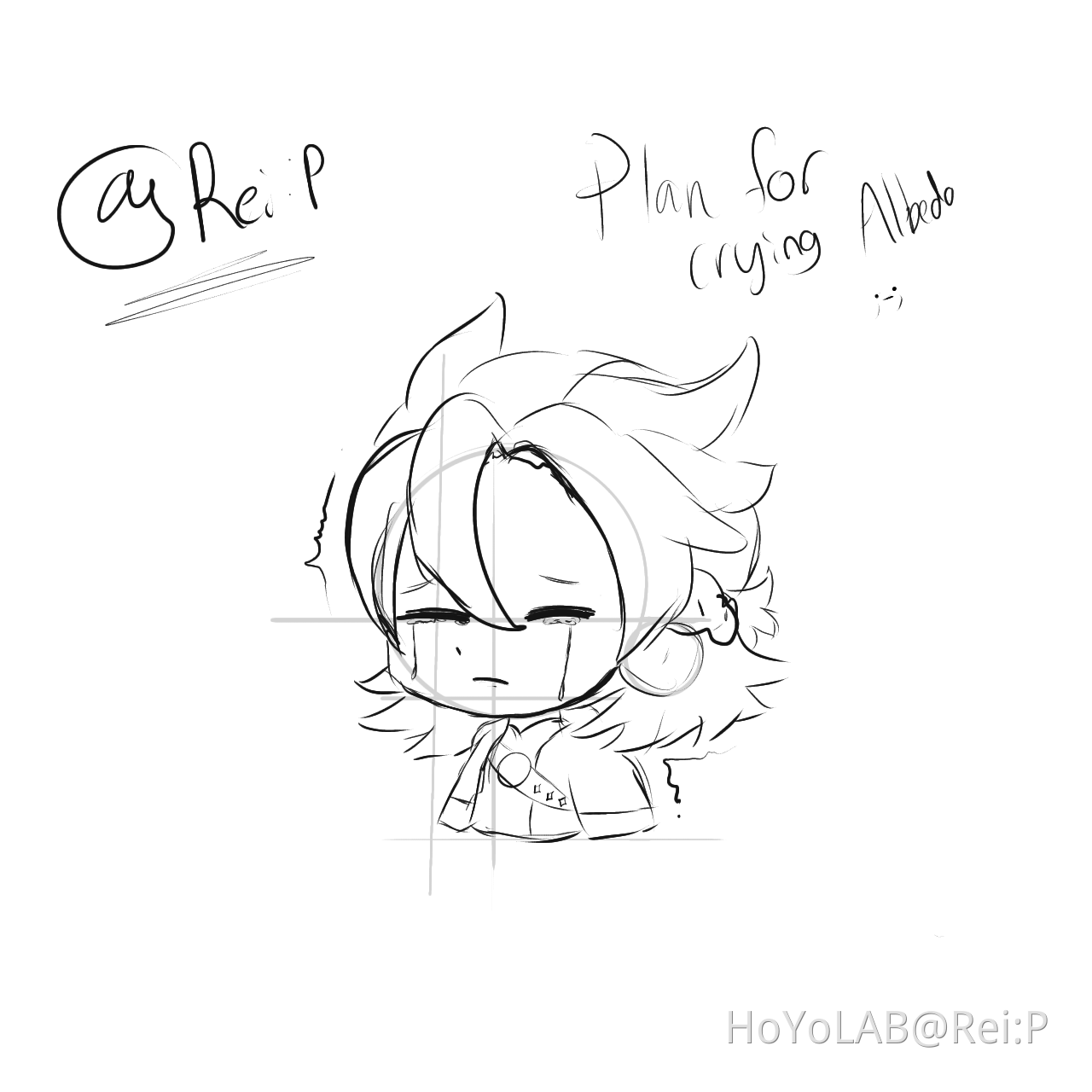 A crying Albedo ;-; Genshin Impact | HoYoLAB