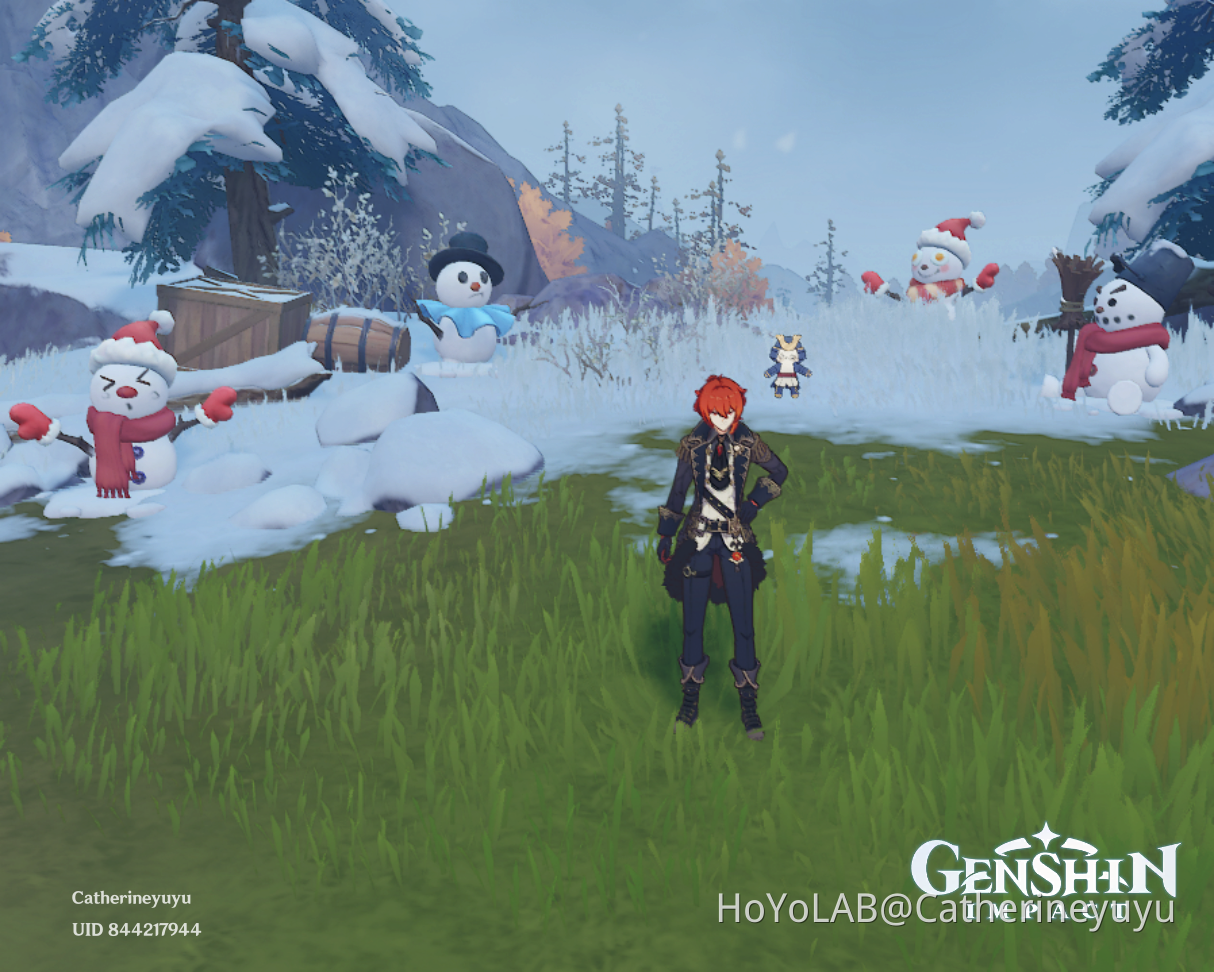 Complete the Day 1 to 4 of puffy snowman Genshin Impact | HoYoLAB