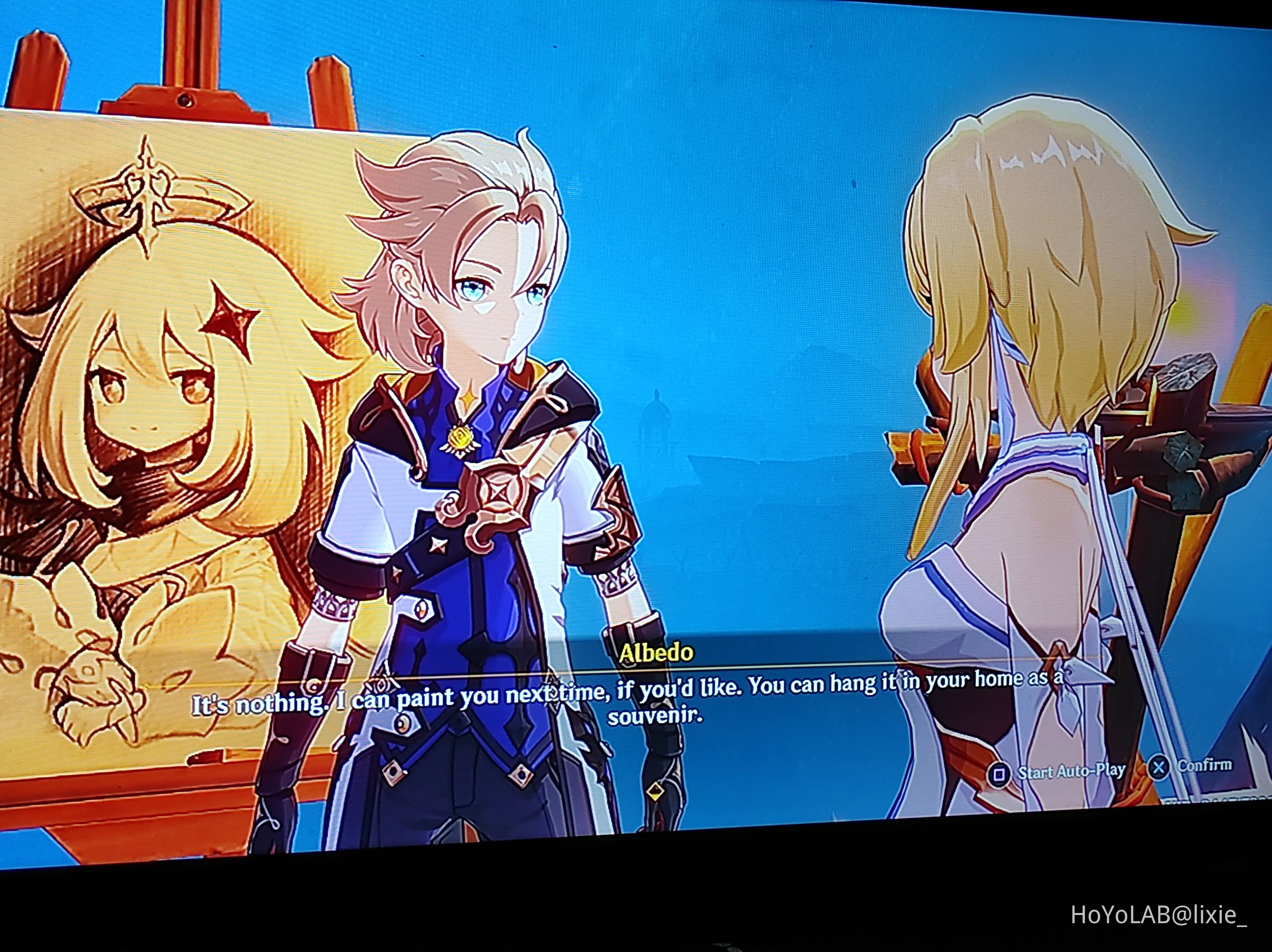 Paimon's Portrait by Albedo Genshin Impact | HoYoLAB