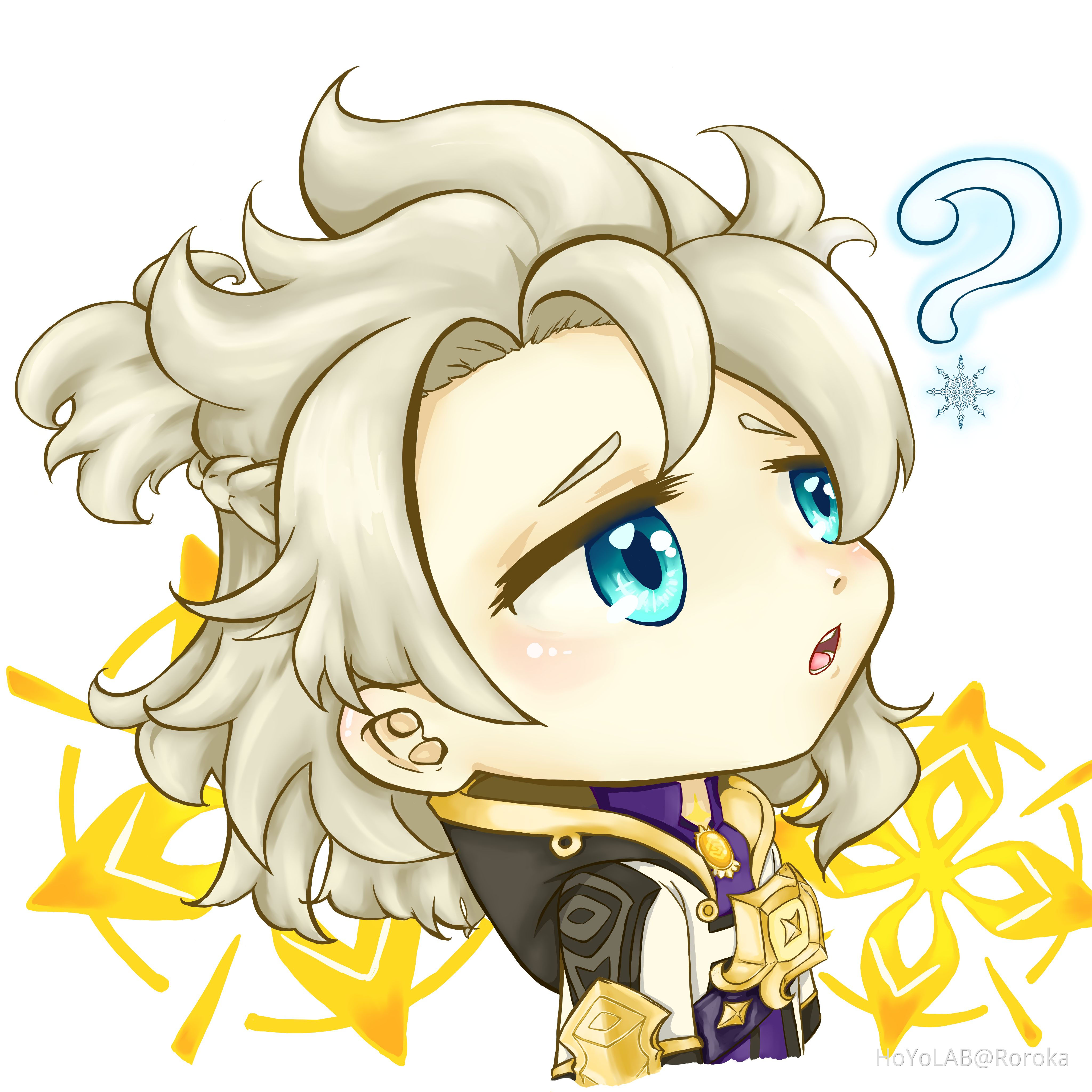 Albedo Sticker Genshin Impact | HoYoLAB