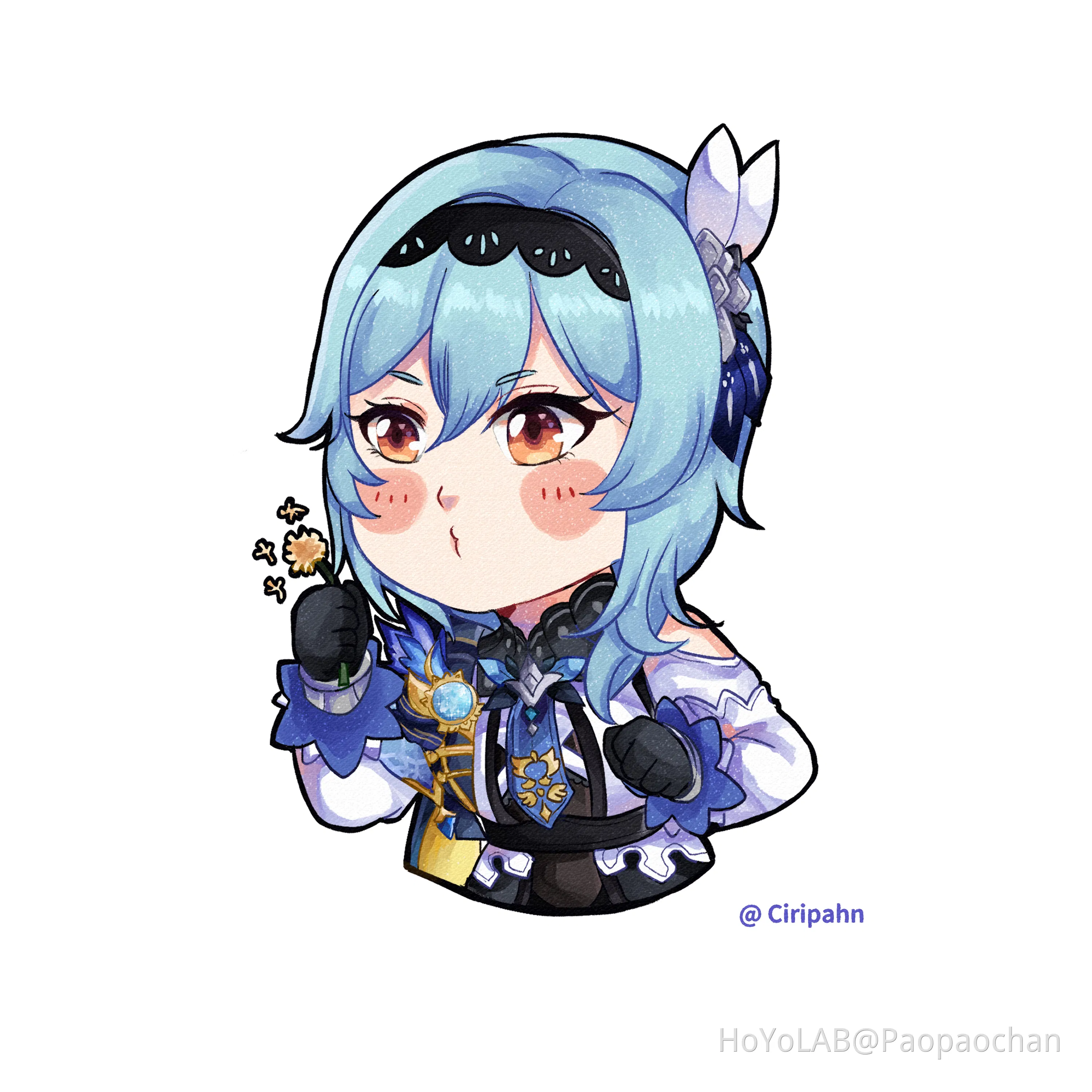 Eula Emoji-Daily of Eula Lawrence Genshin Impact | HoYoLAB