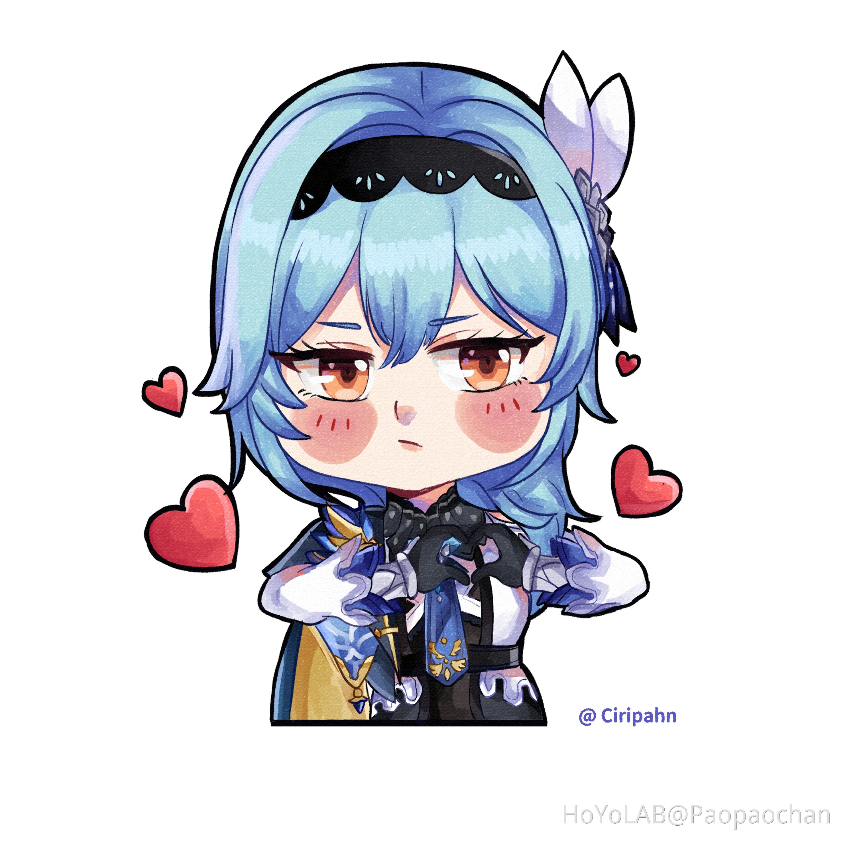 Eula Emoji-Daily of Eula Lawrence Genshin Impact | HoYoLAB