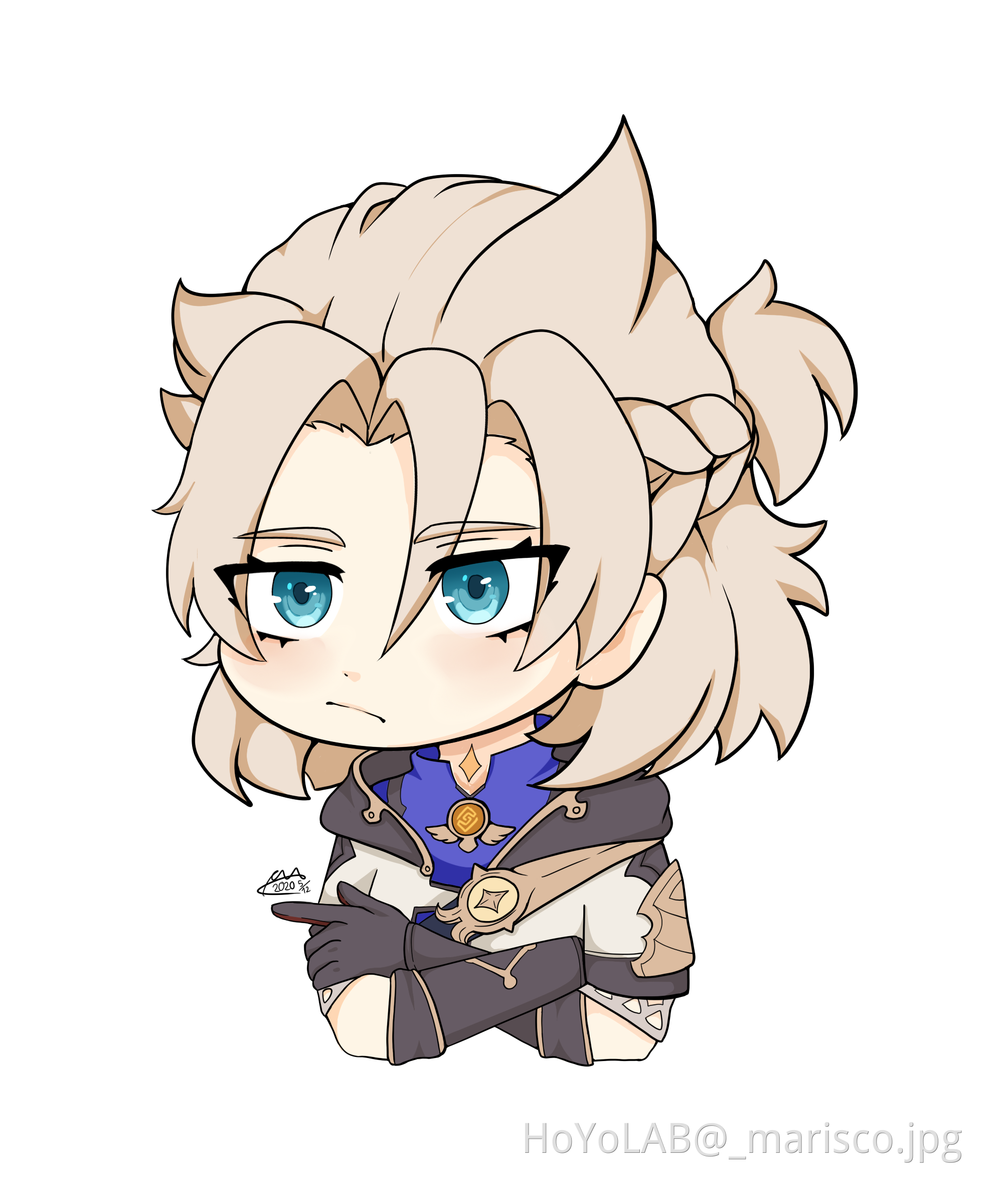 Albedo sticker contest - #1 Genshin Impact | HoYoLAB