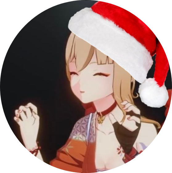 putting Christmas hats on my favorite Genshin Impact characters ...