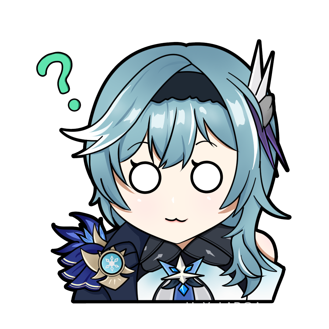 Eula Cutie Sticker for Eula Sticker Contest Genshin Impact | HoYoLAB