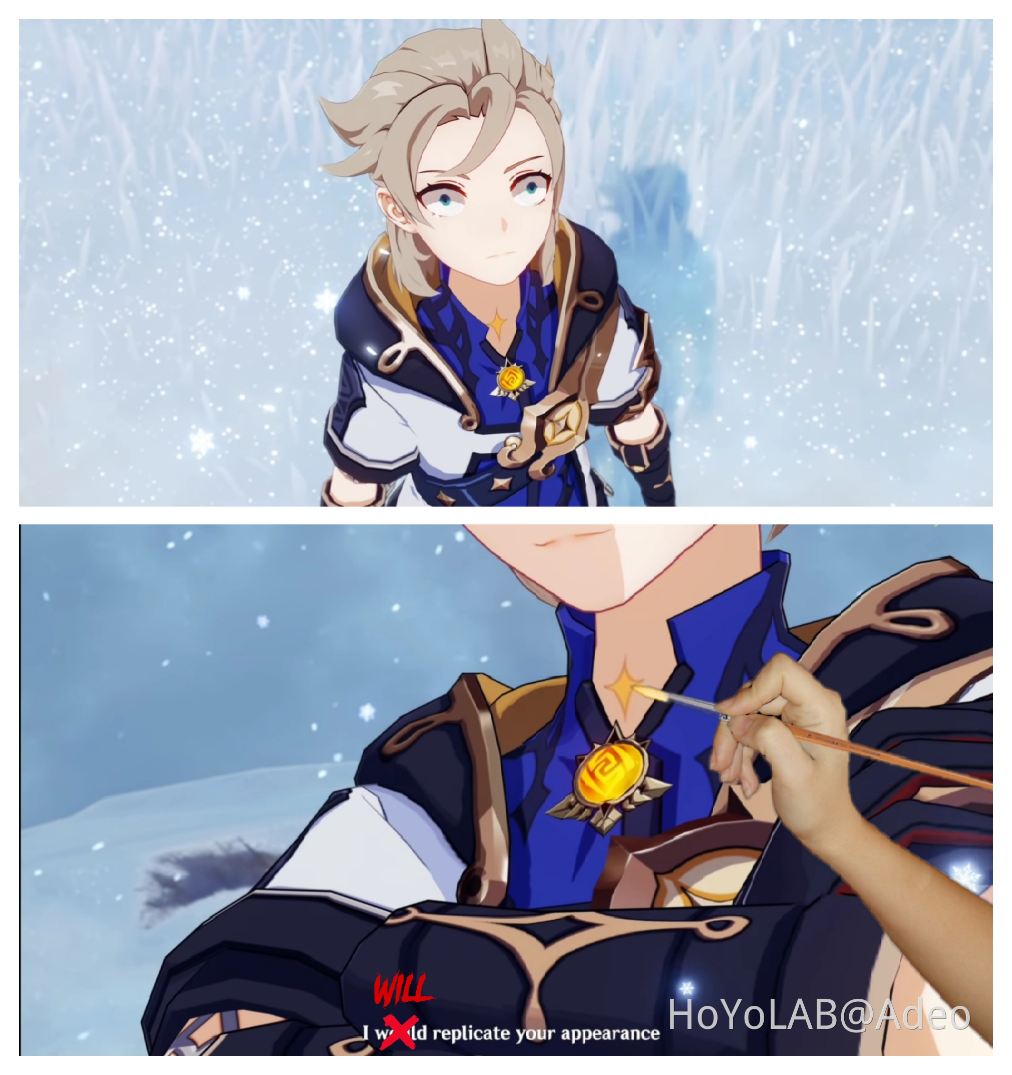 Albedo's Neck Mark Isn't So Simple 🤔 Genshin Impact | HoYoLAB