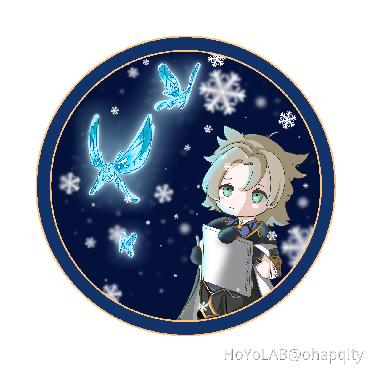 Albedo Sticker- Albedo Draw Genshin Impact | HoYoLAB