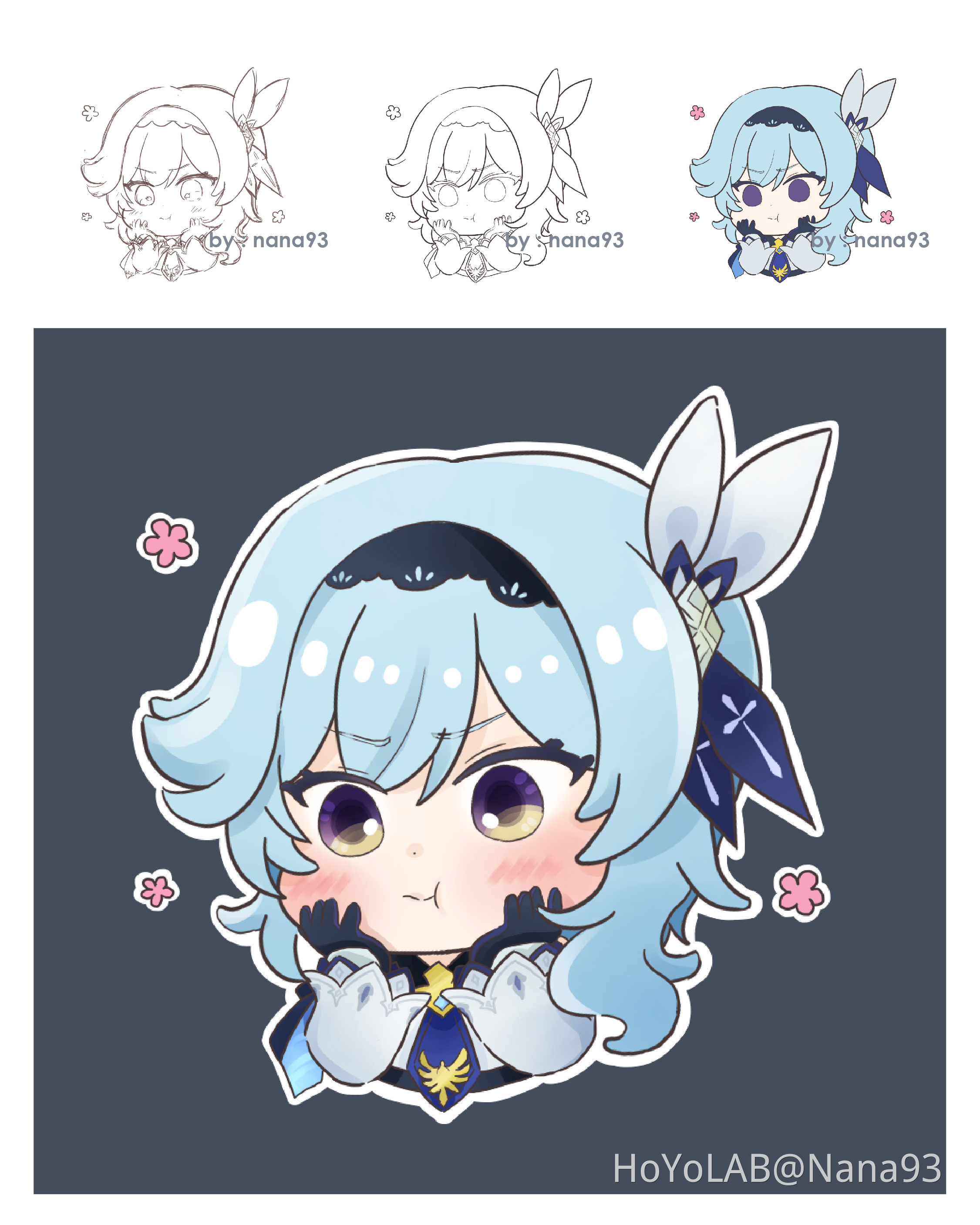 Eula Sticker 2 Genshin Impact | HoYoLAB