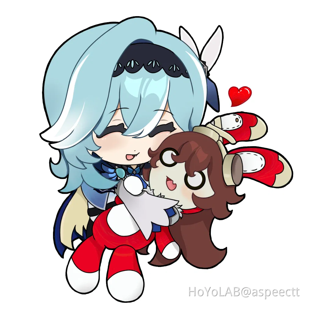 Eula chibi Genshin Impact | HoYoLAB