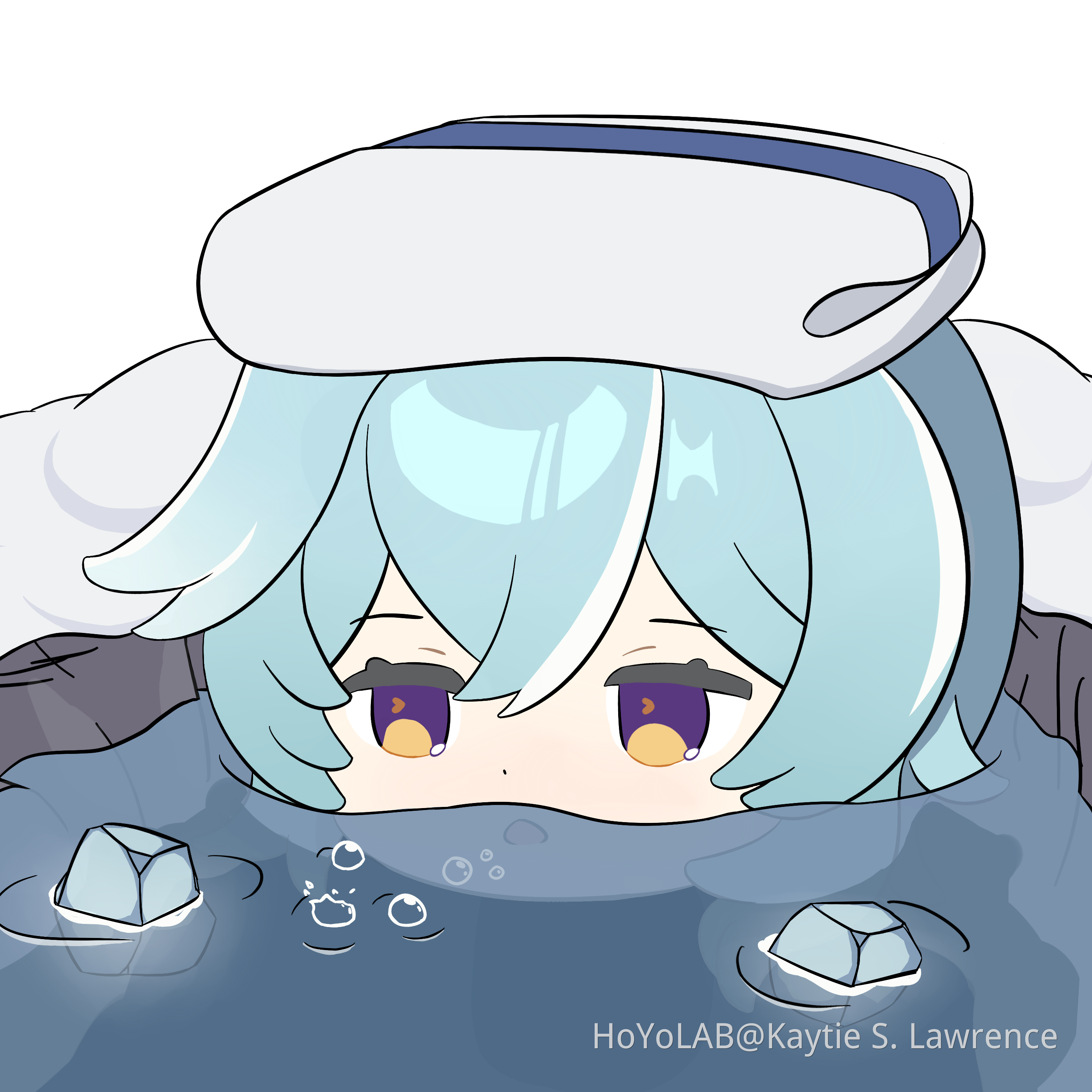 Kaytie's Eula Sticker: "What a Relief..." Genshin Impact | HoYoLAB