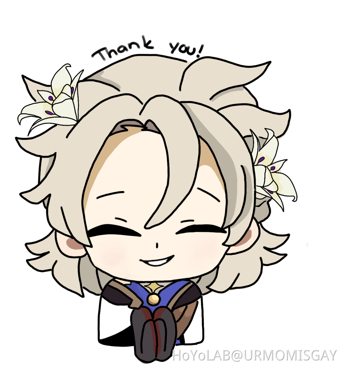 Albedo Emoji (#1) Genshin Impact | HoYoLAB