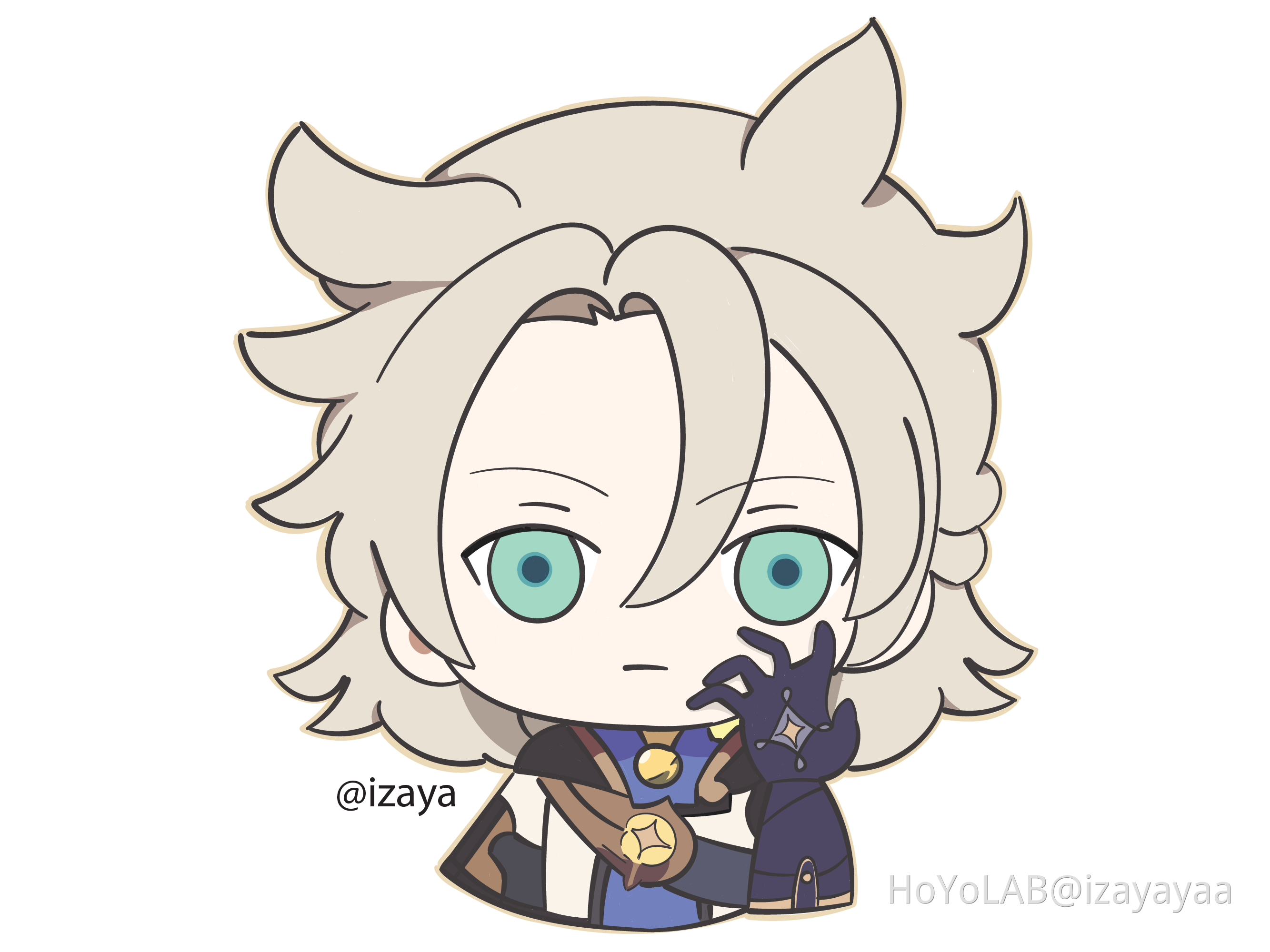 SUS ALBEDO AND ALBEDO PICASSO DRAWING PAIMON Genshin Impact | HoYoLAB