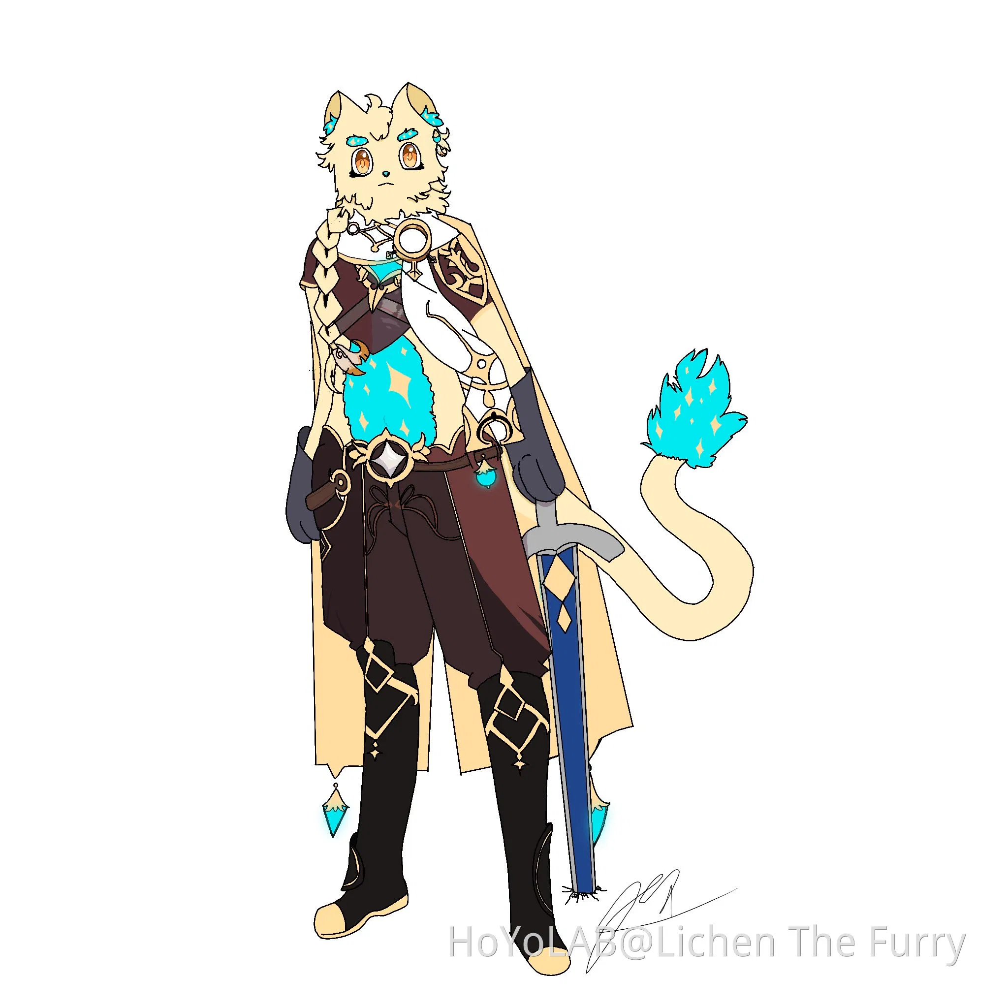 Aether Furry Genshin Impact | HoYoLAB