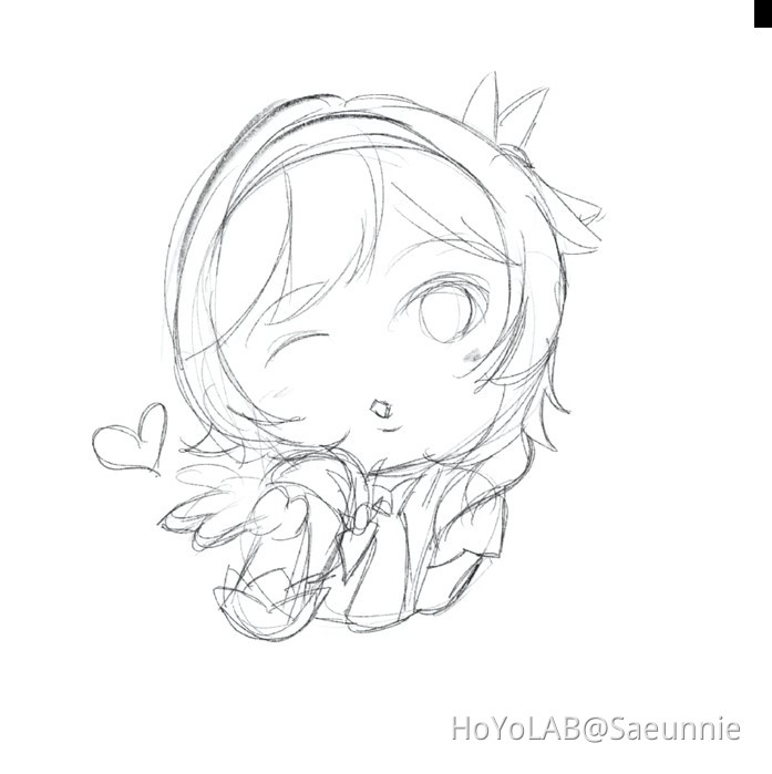 Dance of the Shimmering Wave - Eula Heart Sticker - HoYoverse Player ...