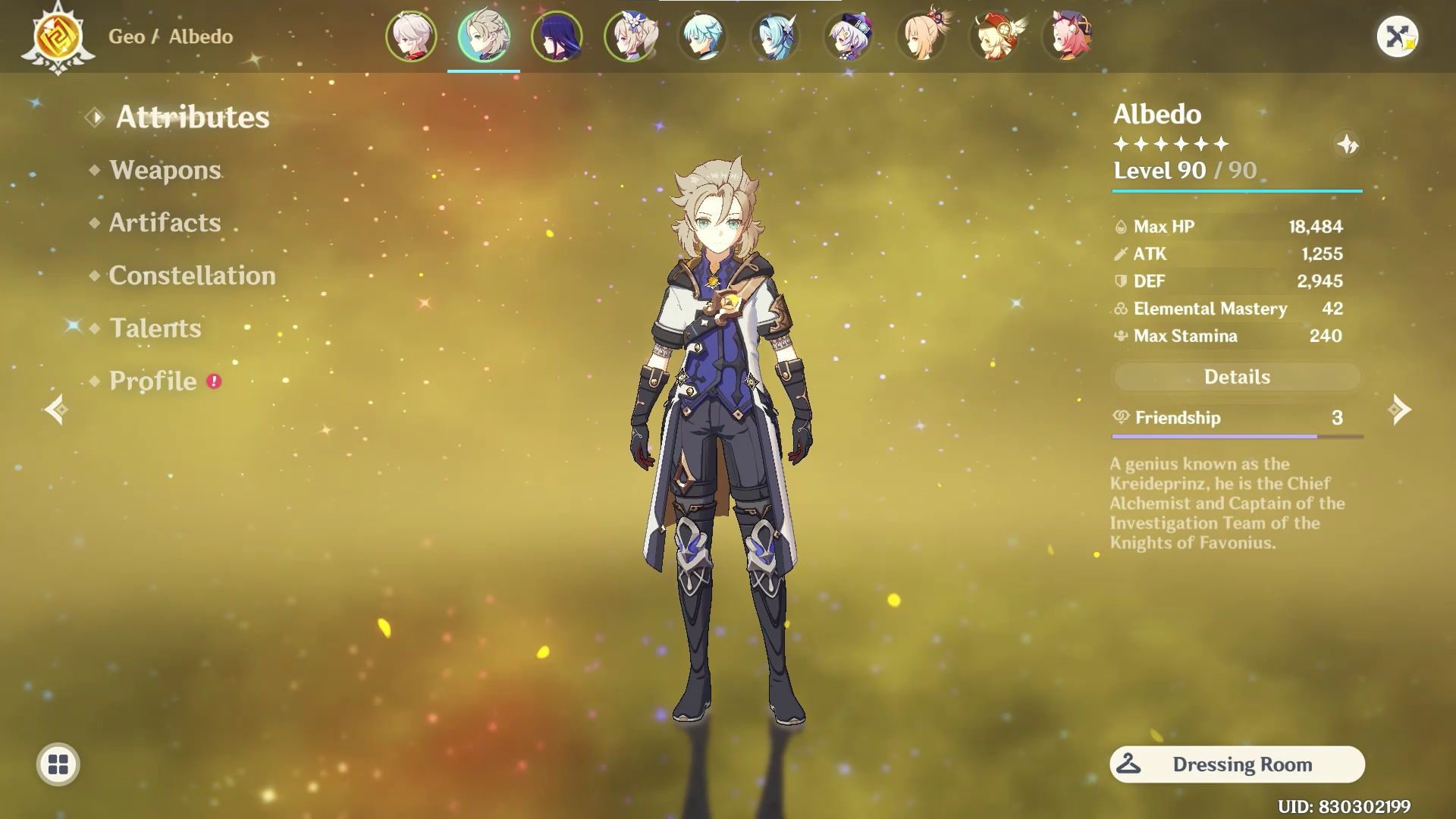 Albedo build Genshin Impact | HoYoLAB