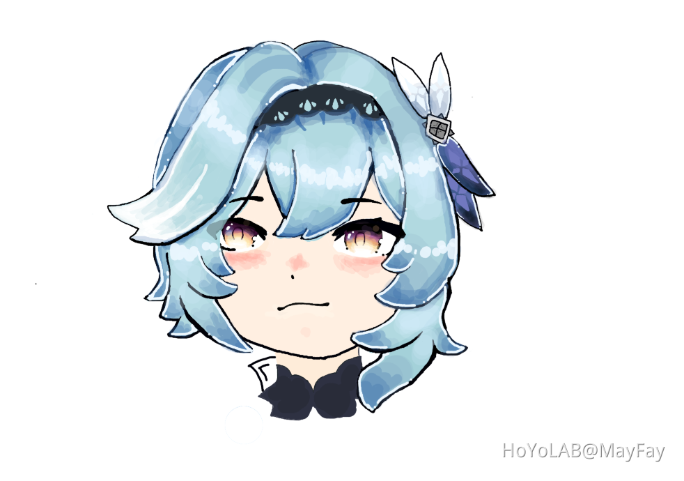 My Eula sticker :D Genshin Impact | HoYoLAB