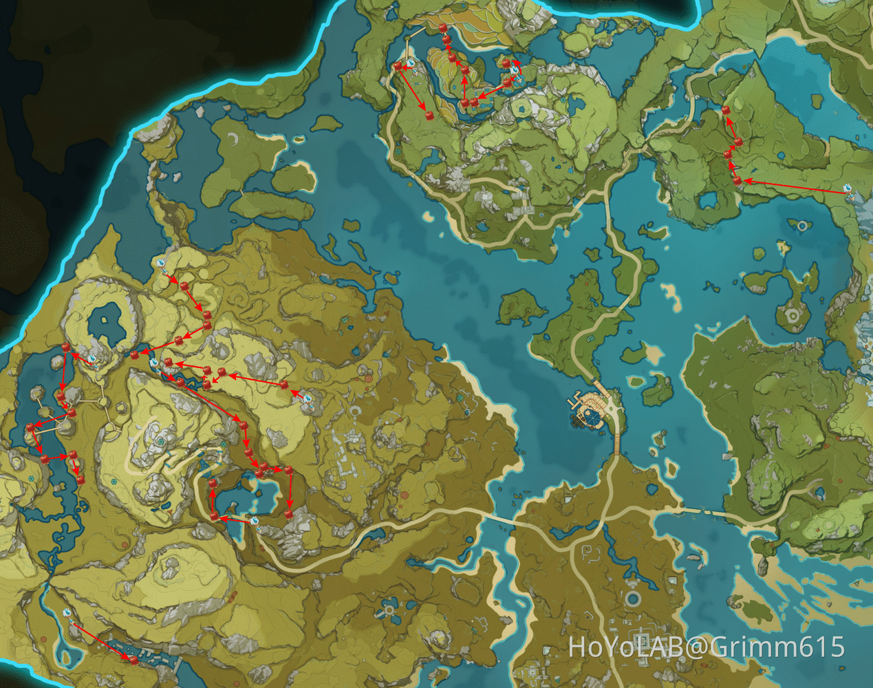 Jueyun Chili Route Genshin Impact | HoYoLAB