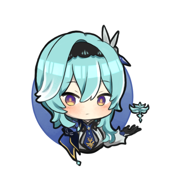 Eula Sticker Collection ~~~~ | Genshin Impact | HoYoLAB