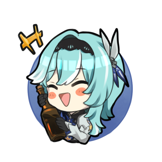 Eula Sticker Collection ~~~~ | Genshin Impact | HoYoLAB