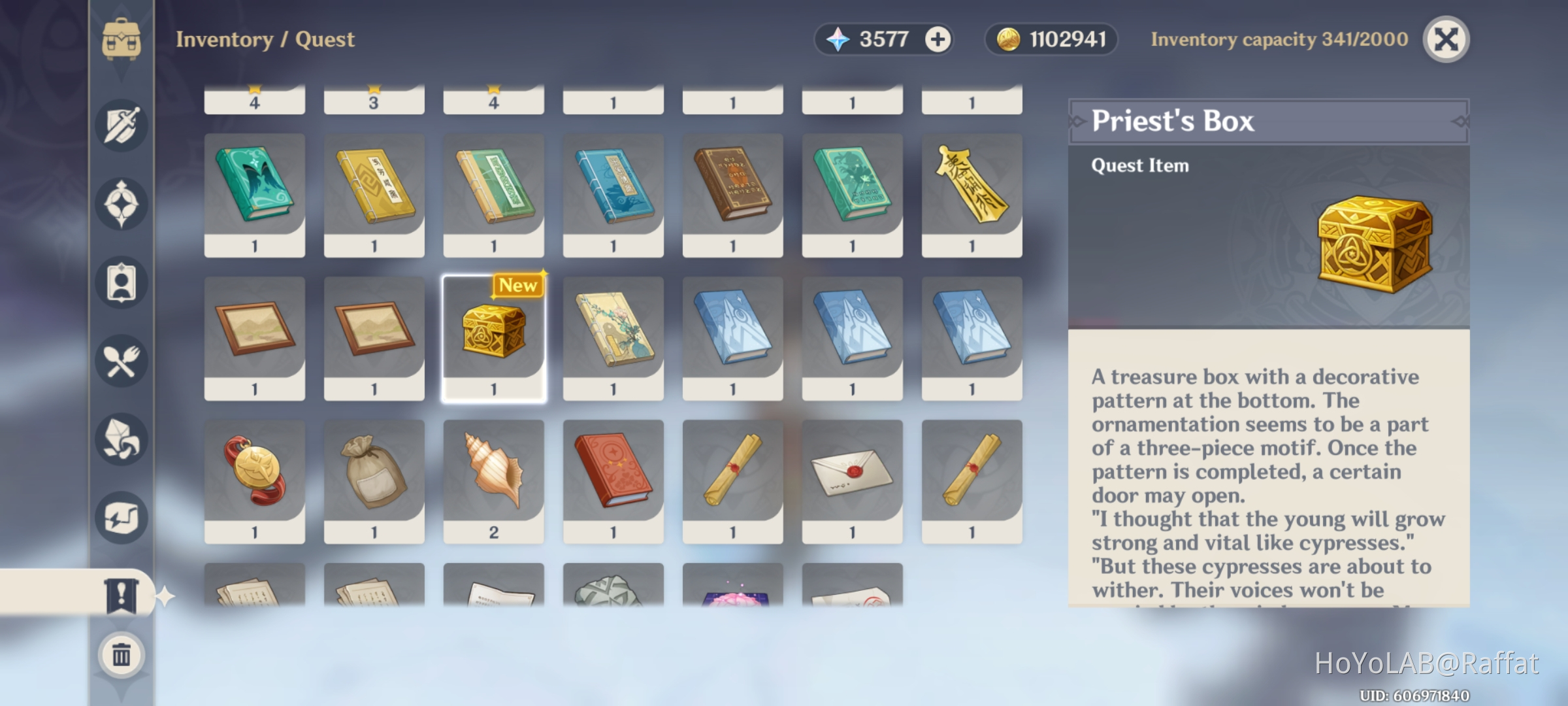 what is this box? Genshin Impact | HoYoLAB