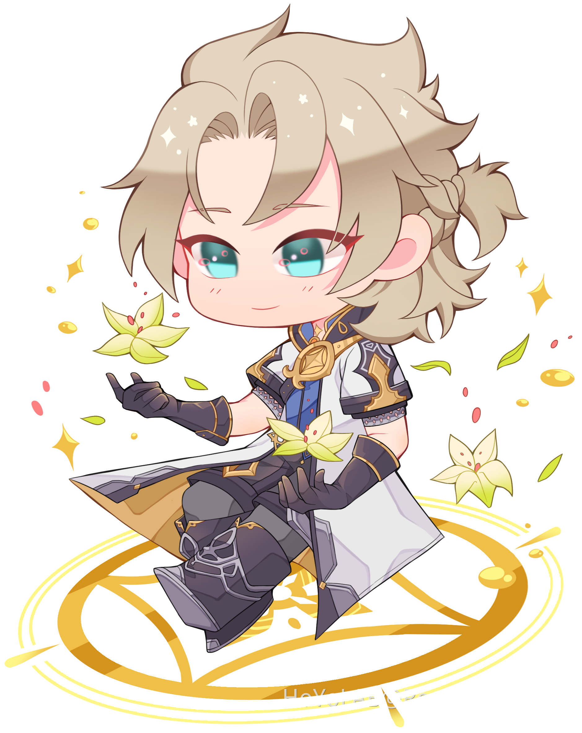 Albedo Sticker - "Creation" Genshin Impact | HoYoLAB