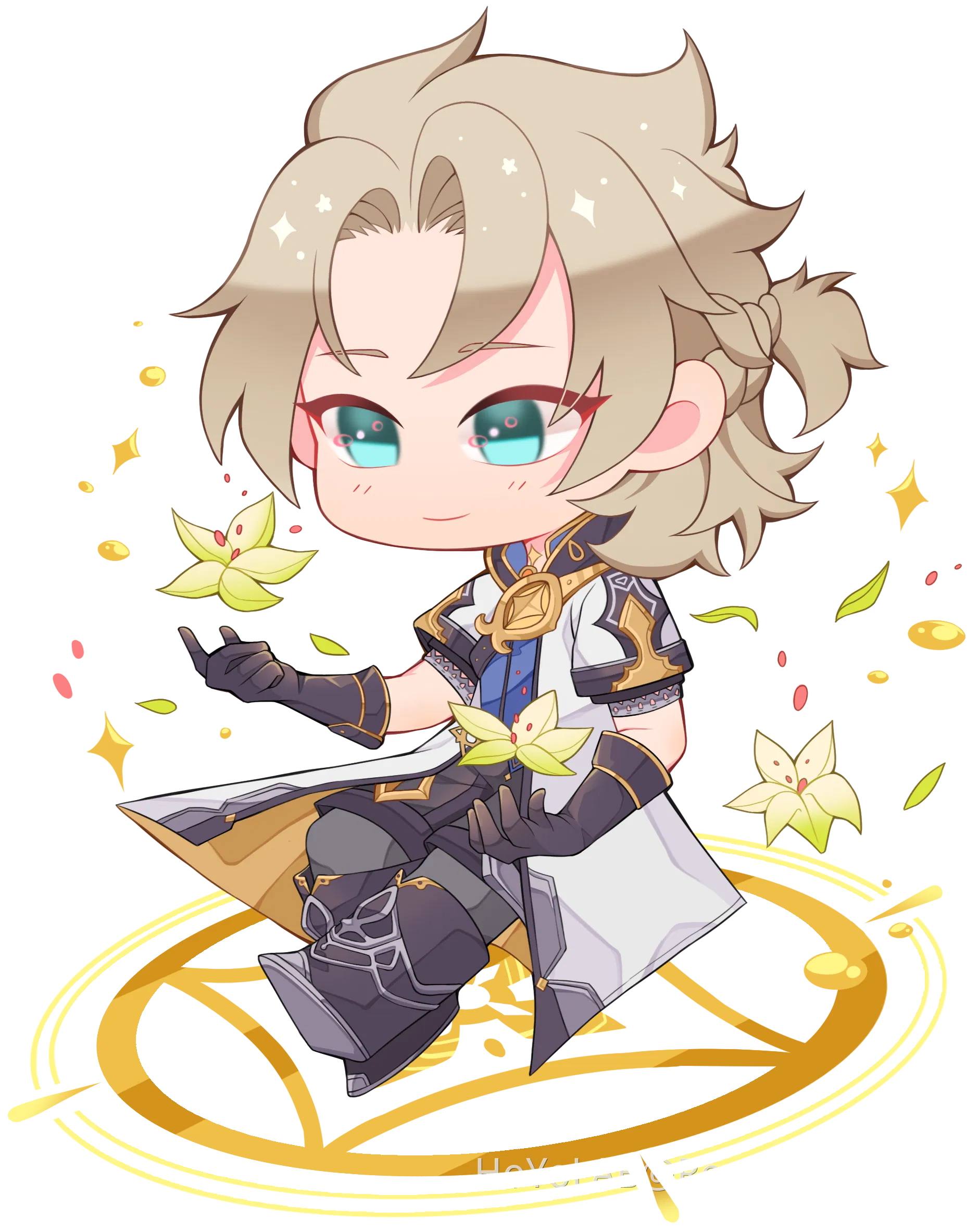 Albedo Sticker - "Creation" Genshin Impact | HoYoLAB