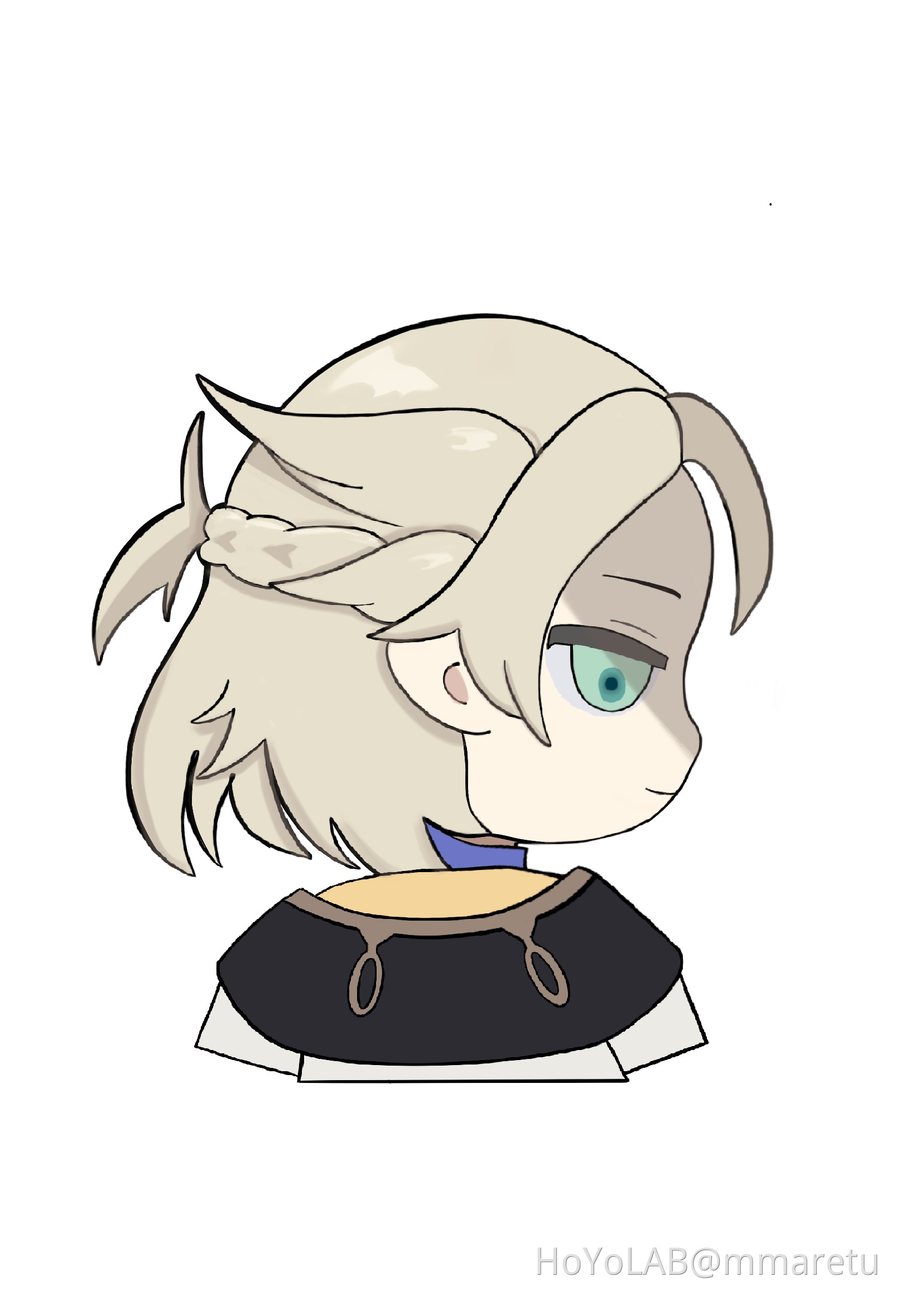 what’s with your neck, albedo Genshin Impact | HoYoLAB