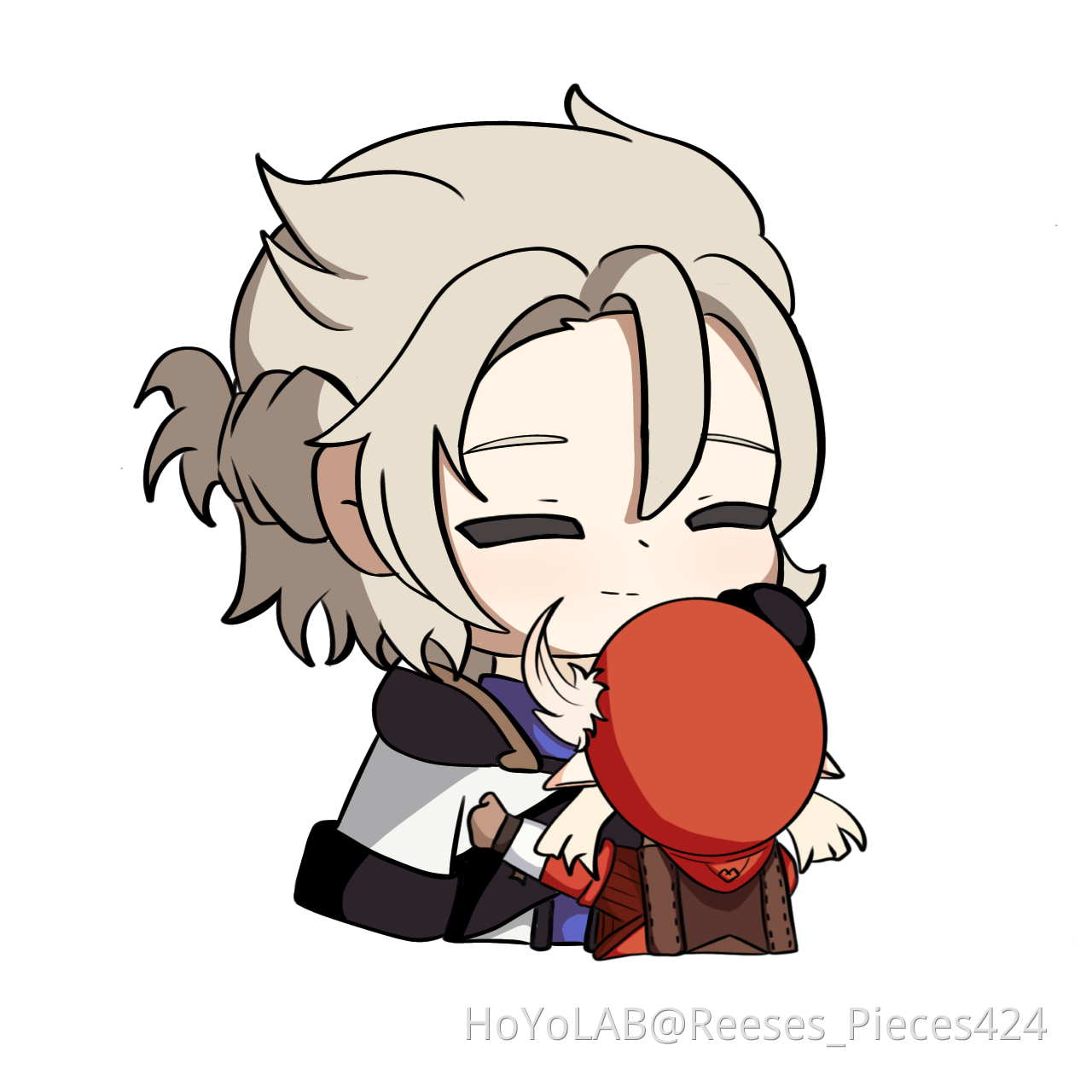 Albedo sticker Entry no. 3 | hugs! Genshin Impact | HoYoLAB