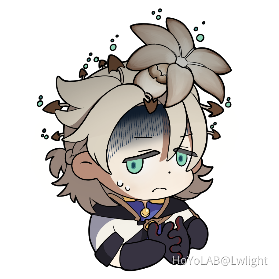 Albedo sticker number 2! Genshin Impact | HoYoLAB