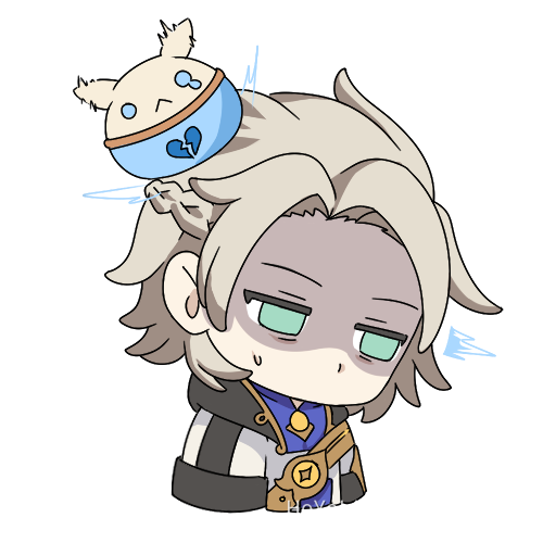 Albedo Emoji - Oh, no... Genshin Impact | HoYoLAB